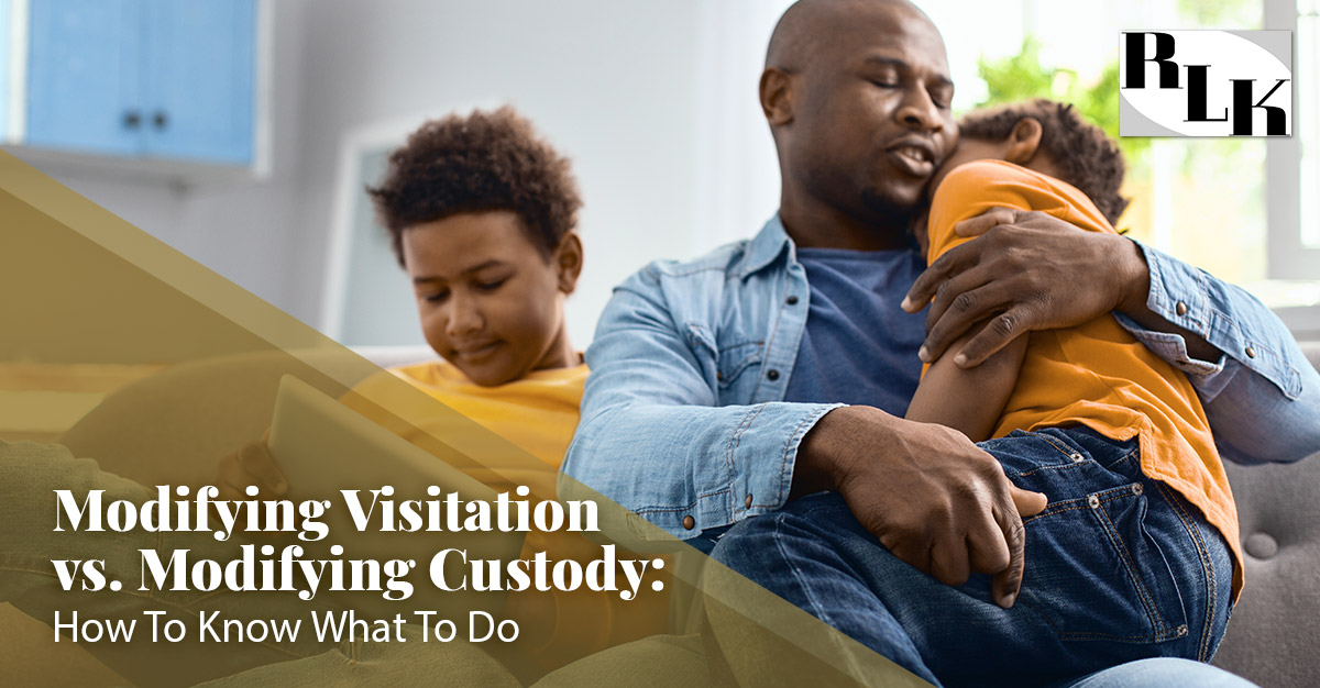 Family Law Tempe: Modifying Visitation vs. Modifying Custody